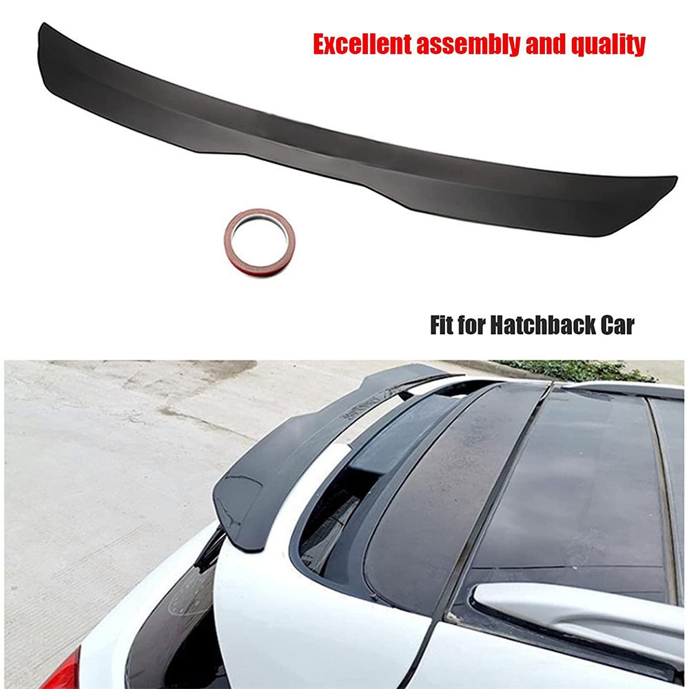 Universal Car Roof Spoiler Tail Universal SUV Two Box Rear Wing Stick ...
