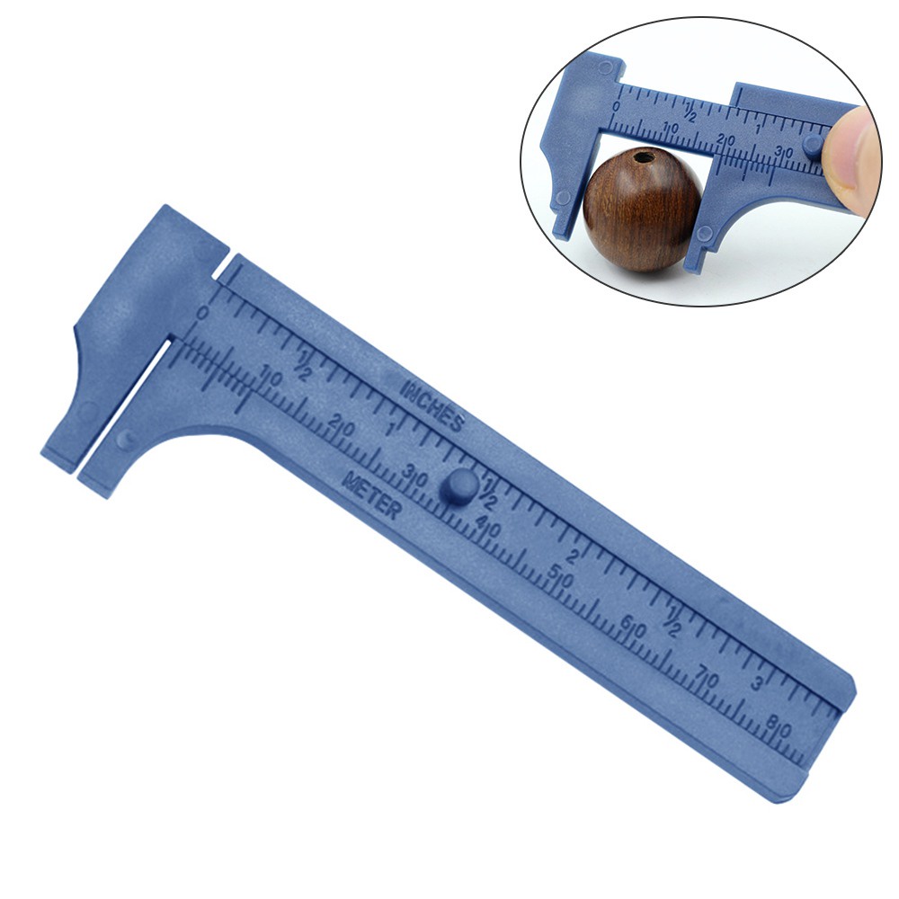 0-100mm Mini Vernier Caliper Measure Measurement Tools Gauge Double ...