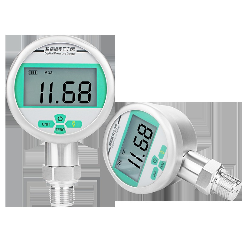 Stainless Steel Intelligent Precision Digital Display Pressure Gauge ...