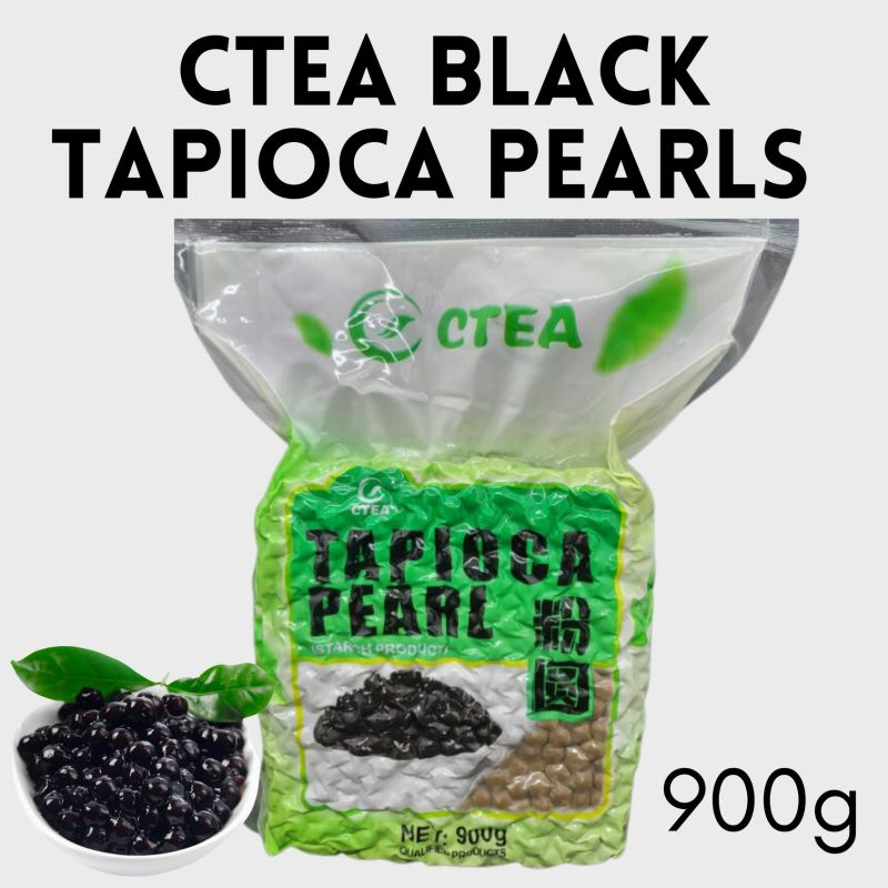 Black Tapioca Pearls 900g Boba Pearls CTEA Sinkers Milktea Supplies | Shopee Philippines