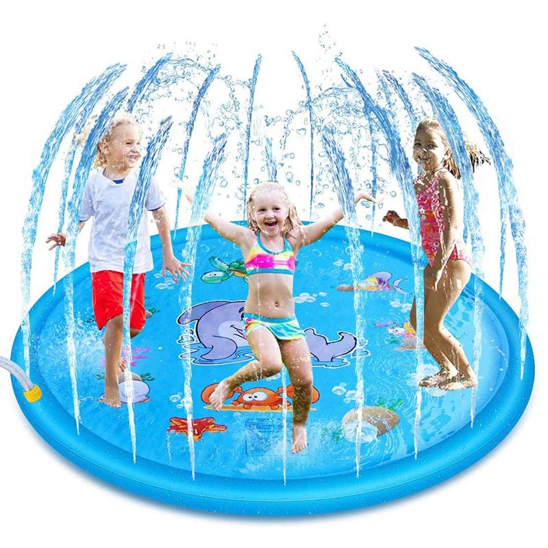 Splash Pad for Kids Inflatable Wading Summer Kiddo Swimming Pool Spray ...