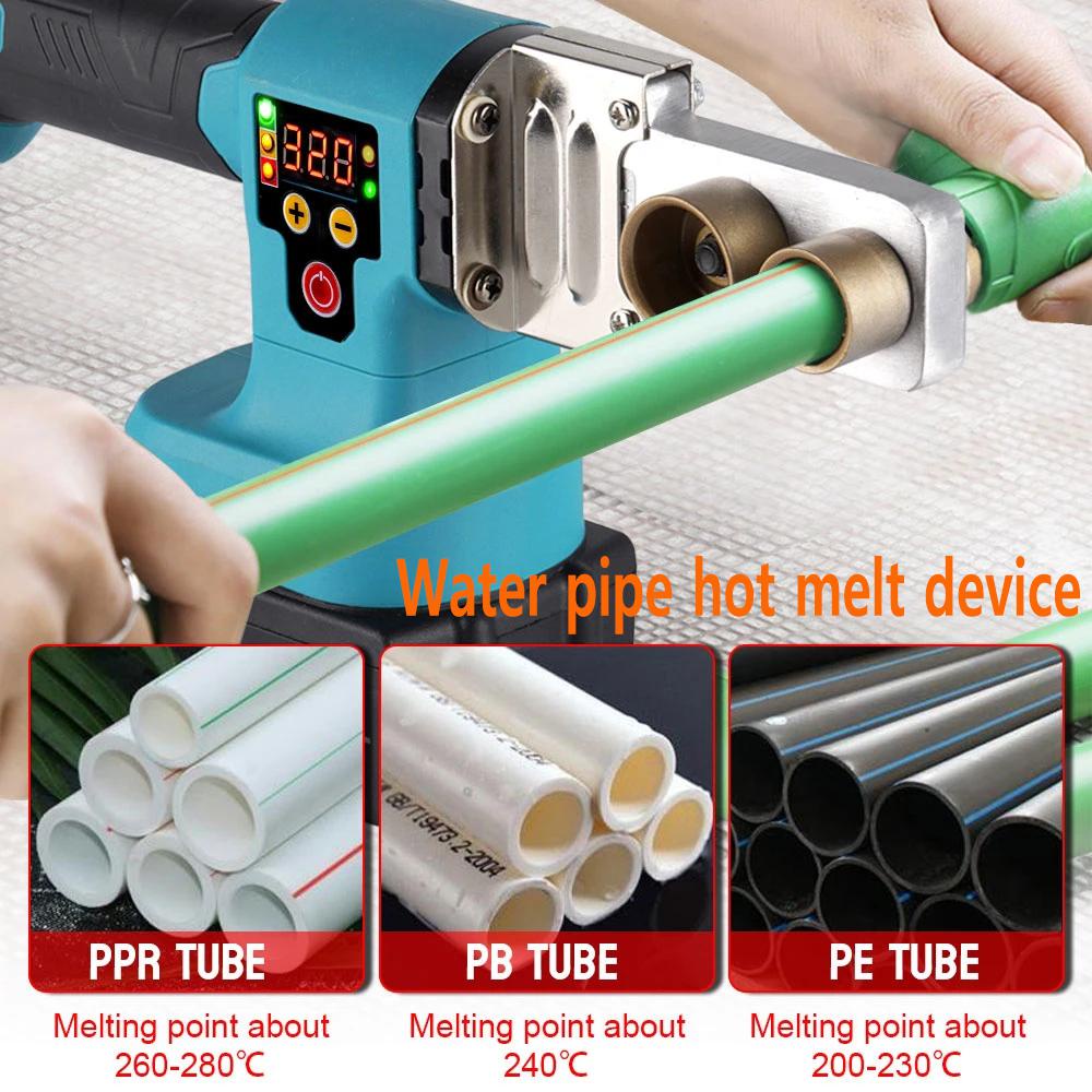 2023 New Portable Lithium Battery Home Water Pipe Hot Melter PPR Pipe ...