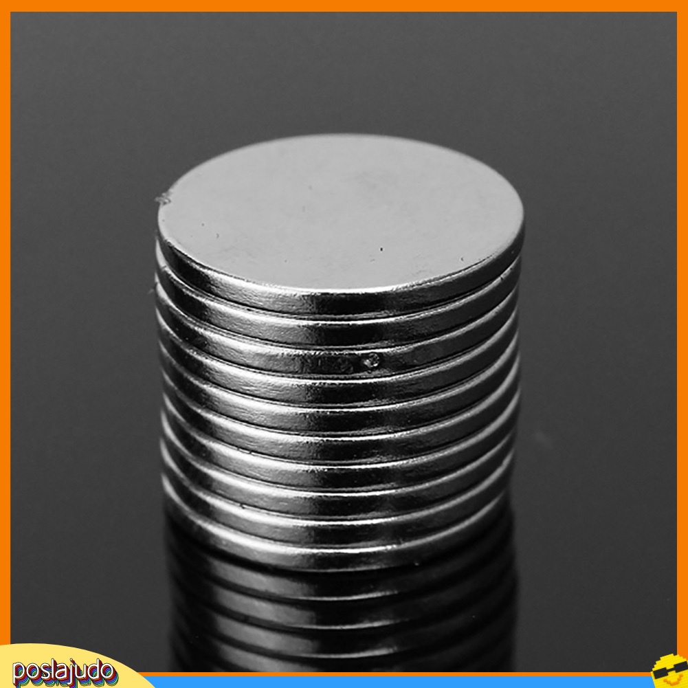 (Poslajudo) 10Pcs 15x1.5mm N50 Multipurpose Round Disk Rare Earth DIY ...