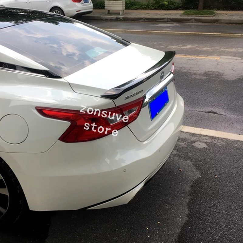 Use For Nissan Maxima 2016-2020 Year Spoiler Sport ABS Plastic Carbon ...