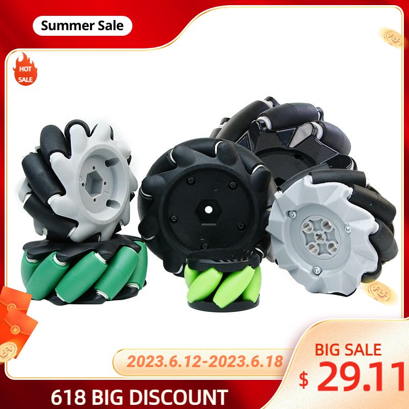 Omnidirectional Mecanum Wheel Robot Car Chassis Kit for Jetson Nano ...