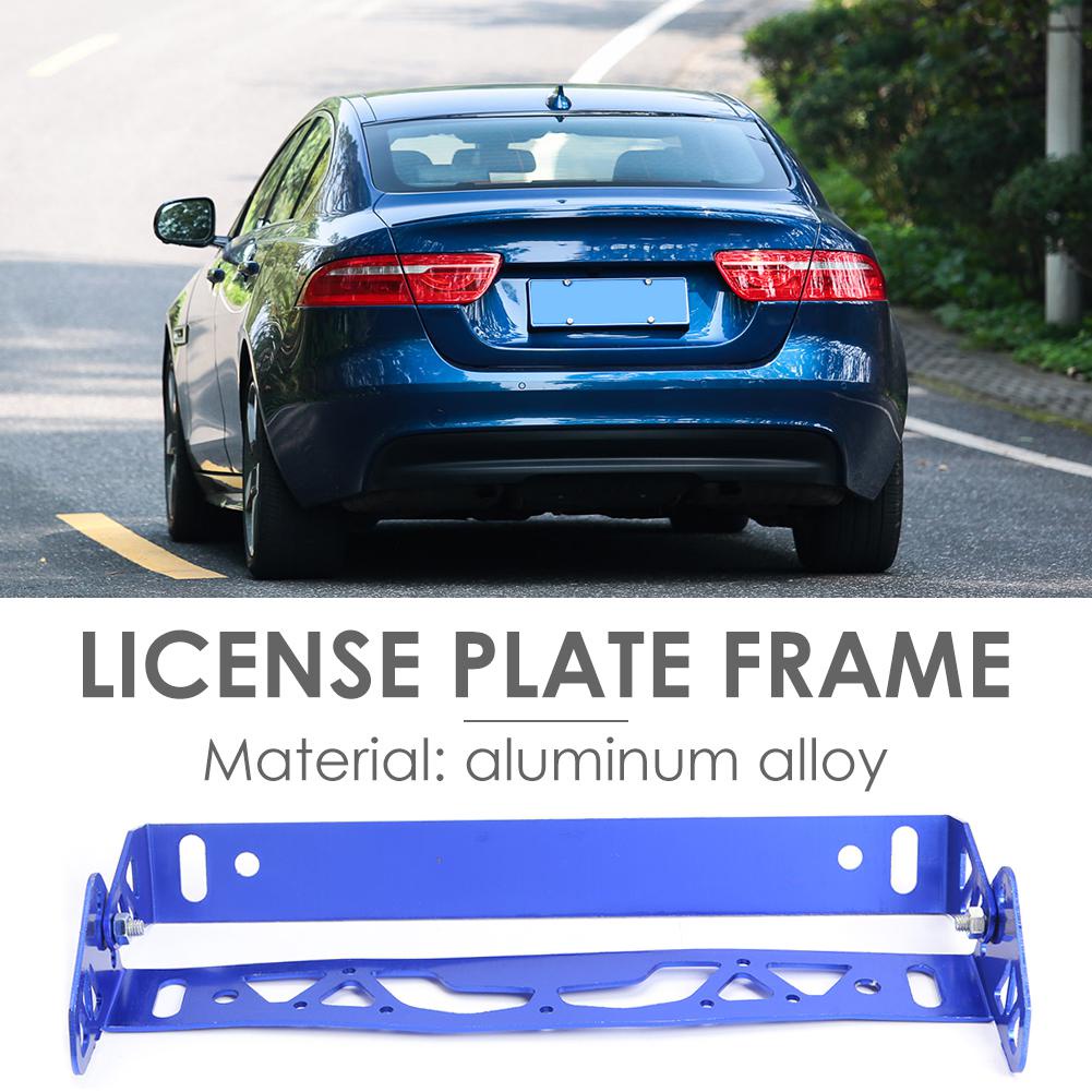 Adjustable Tilt Car License Plate Bracket Kit Installa Remove ...