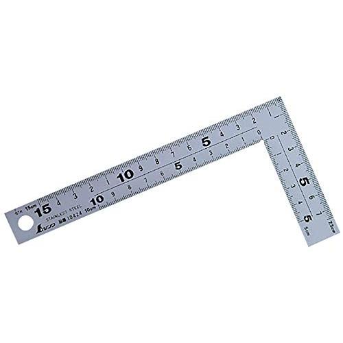 Shinwa Sokutei 10424 Shinwa Rules Sokutei Steel square thick wide ...