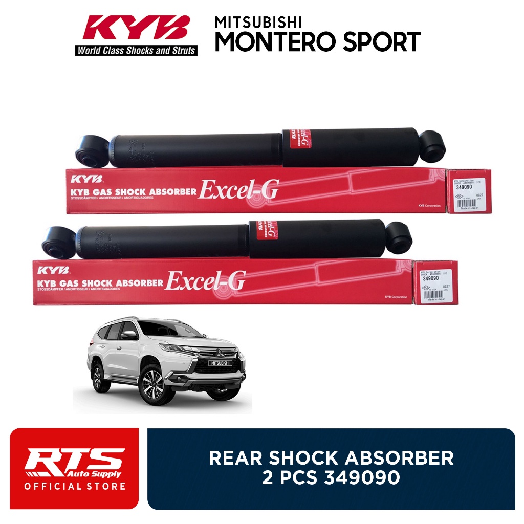 KYB Excel G Rear Shock Absorber Mitsubishi Montero Sport Di-D 2008 ...