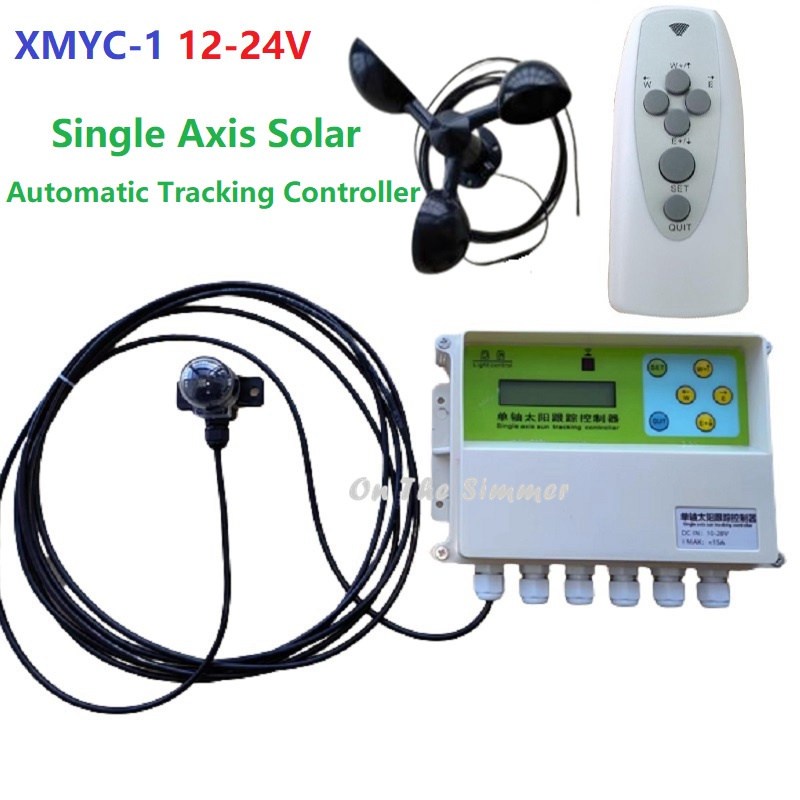 RPC7 New High Current Single Axis Solar Automatic Tracking Controller Solar Panel Tracking ...