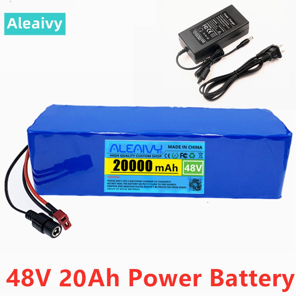 48v Lithium ion Battery 48V 20Ah 1000W 13S3P Li-ion Battery Pack For 54 ...