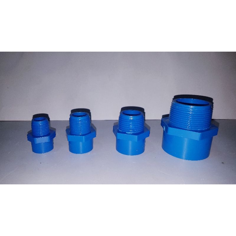 PVC Blue Male/Female Adaptor (1 1/2",2") | Shopee Philippines
