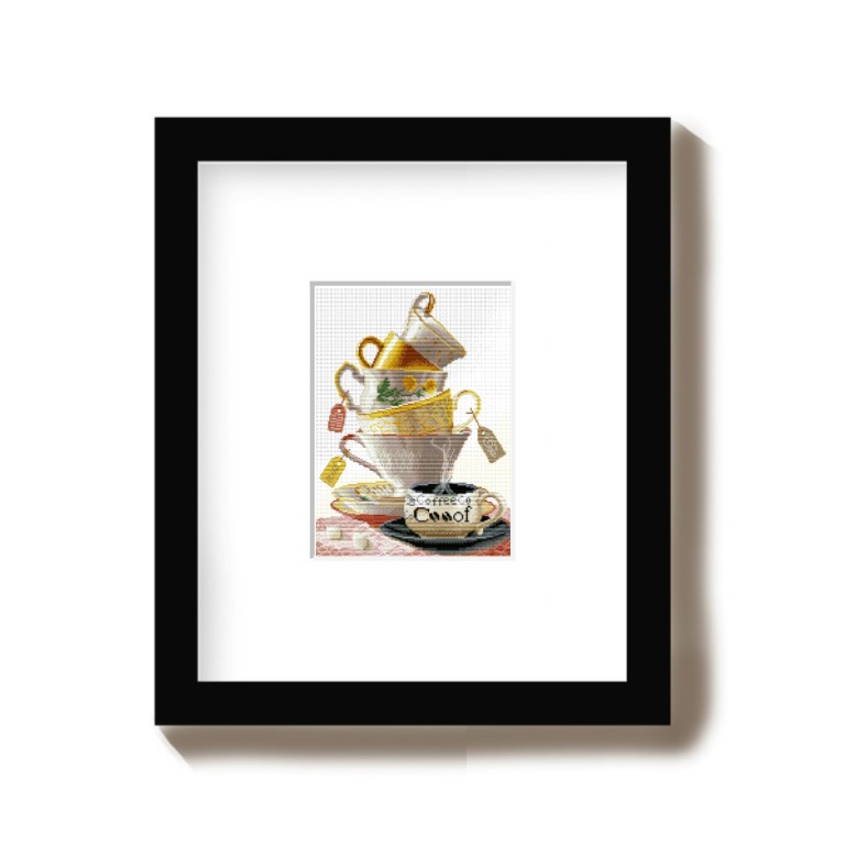 ☍4R picture frame with 2" matting wall hang and table top with stand ...