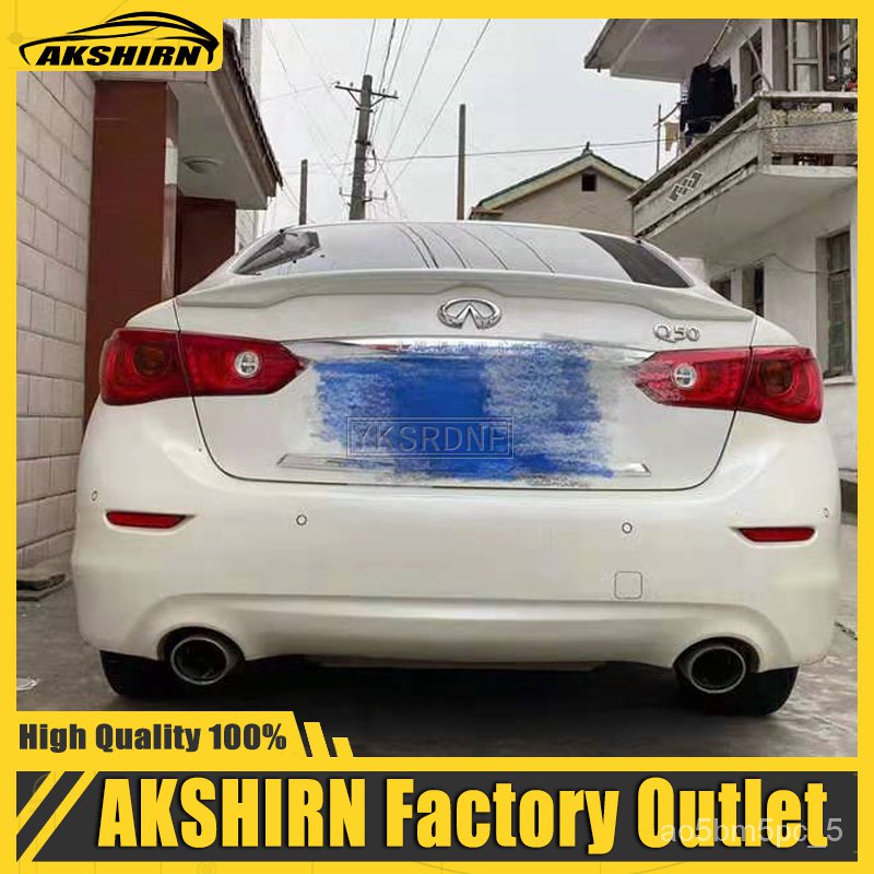 Black Car Real Carbon Fiber Trunk Spoiler Wing Rear Spoiler Wing OE ...