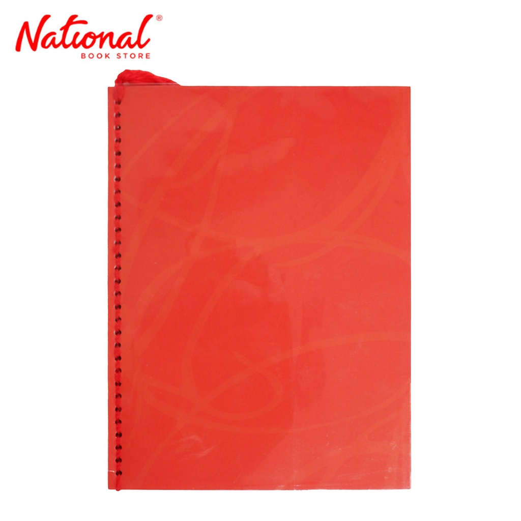 Premiere Notes Yarn Notebook Printed 5.83x7.87 inches Rust swirls 80s ...