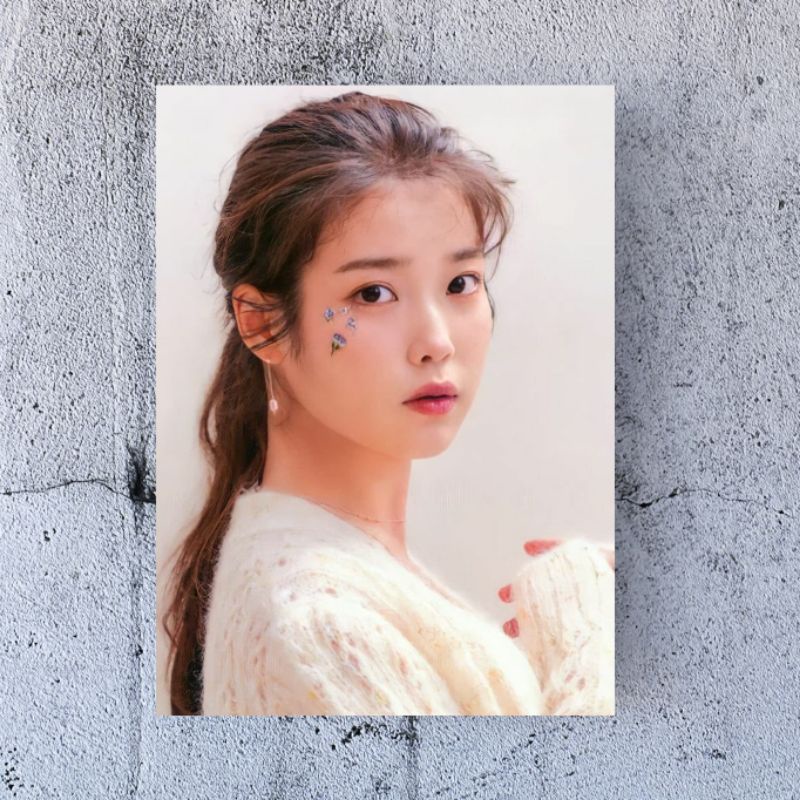 IU A4 Size Wallpaper Poster | Shopee Philippines