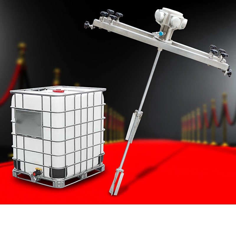 IBC Air Agitator 1 Ton Tank Mixer Machine 1000L Capacity Stirrer ...