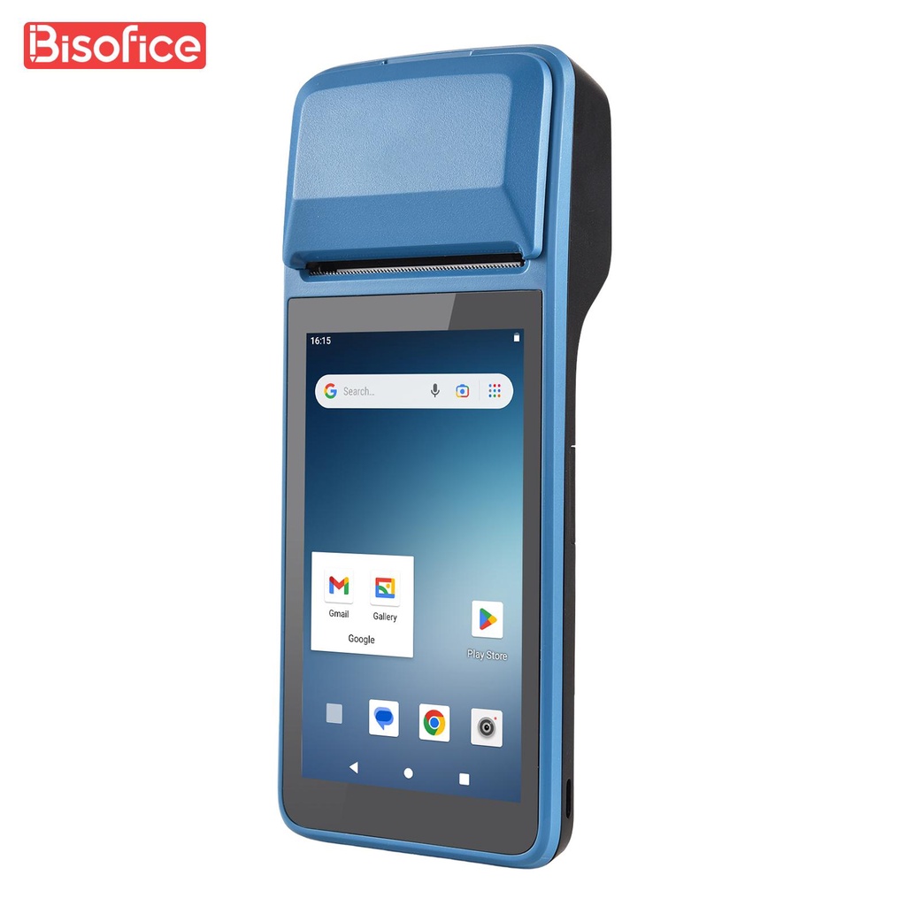 Bisofice Handheld POS Receipt Printer PDA Terminal Android 11 Support ...