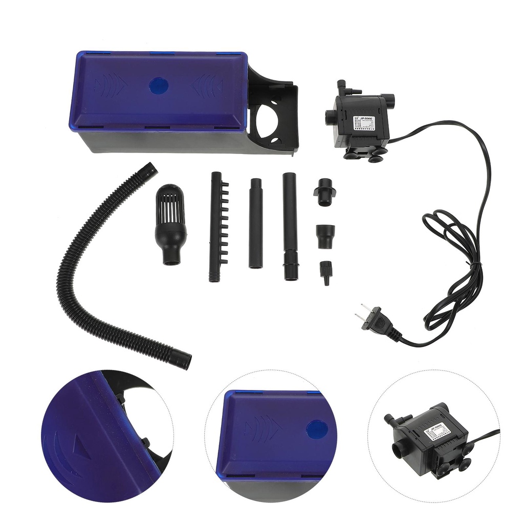 Filter Tank Aquarium Box Water External Pre Turtle Sponge Upper Trickle ...