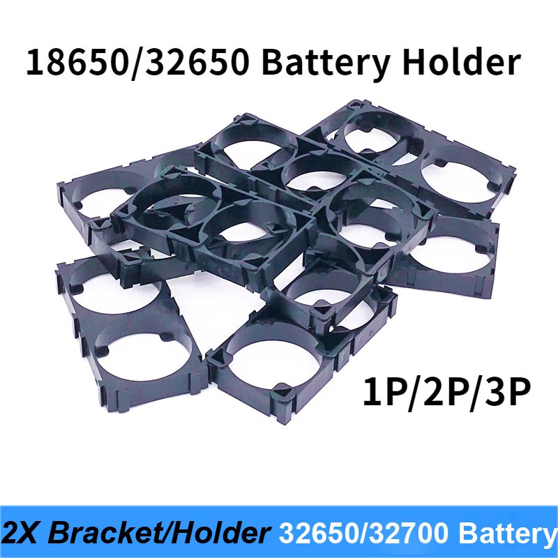 1pcs Battery Holder 32650 32700 Cell Safety Anti Vibration Plastic ...