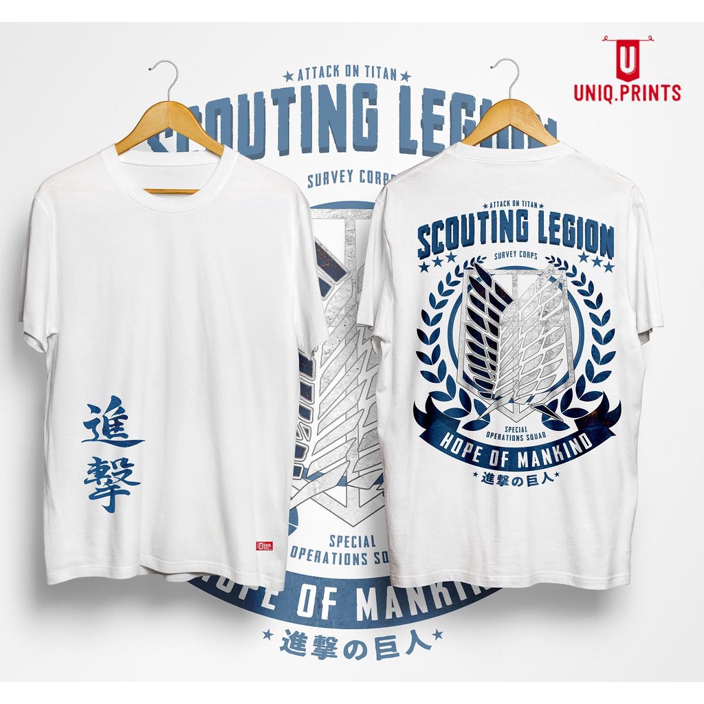UNIQ.PRINTS ATTACK ON TITAN GRAPHIC COTTON TSHIRT FOR MEN AND WOMEN ...