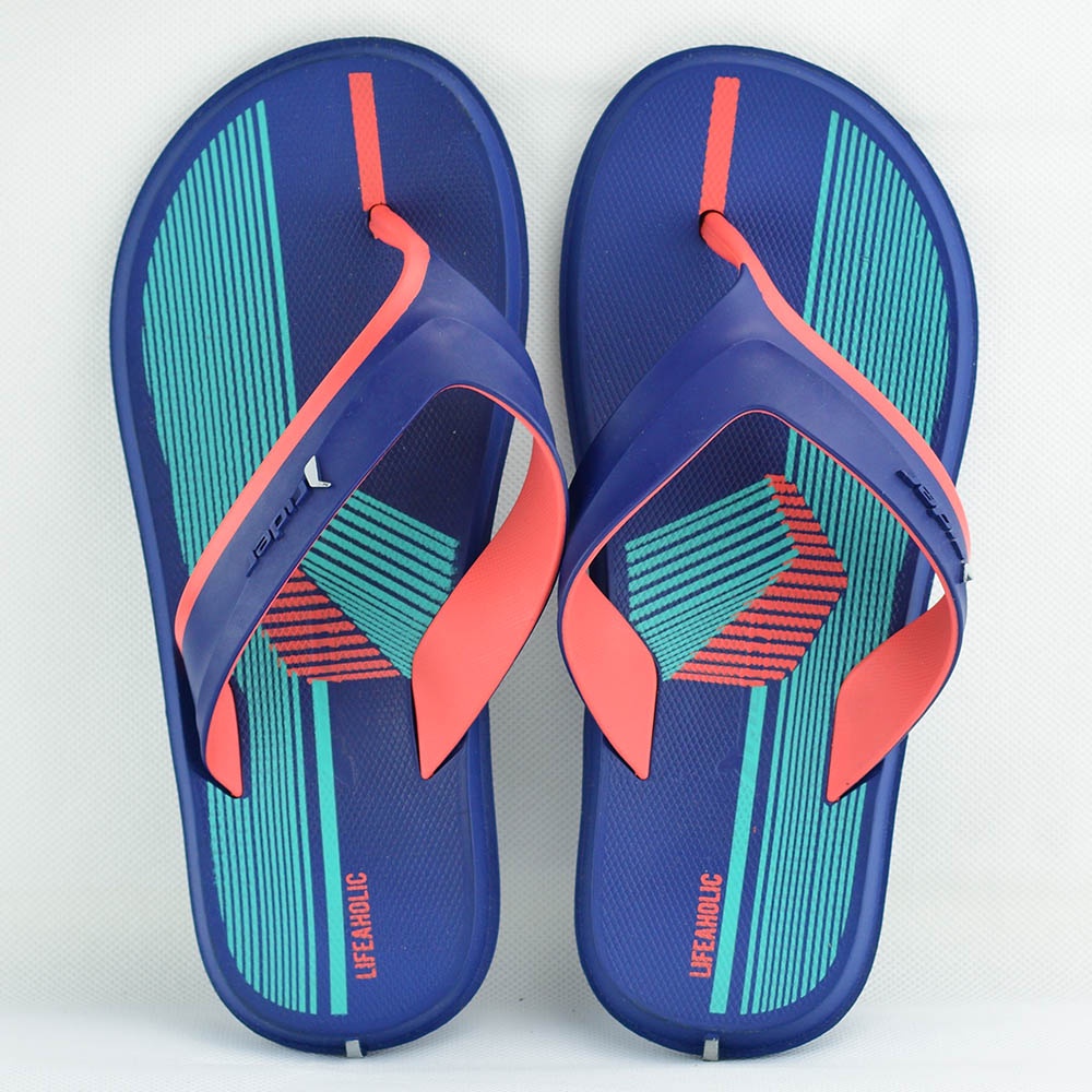 Rider R Line Ad Blue Red Green Men's Slippers | Shopee Philippines