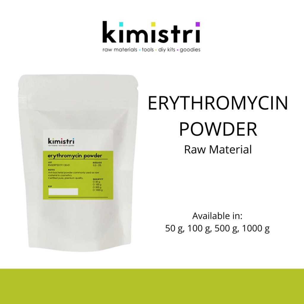 Erythromycin Powder for Skincare and Cosmetics (Pure, Premium Quality ...