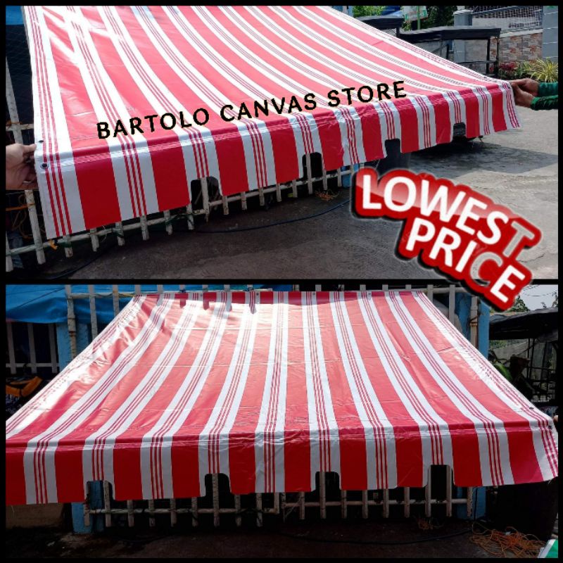 (4ft x 10ft)AWNING DESIGN ROLL UP TRAPAL LONA TOLDA TARPAULINE DIRECT ...