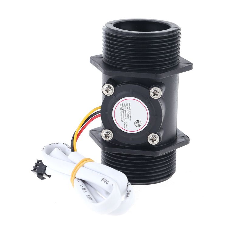 DN40 DN50 Water Flow Sensor Hall Flowmeter Meter Counter Instrument ...