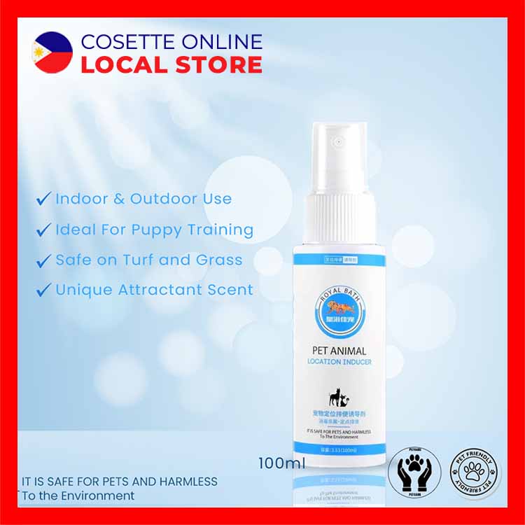 COSETTE 100ml Pet Potty Training Spray Inducer Mist Pee Poop Fixed ...