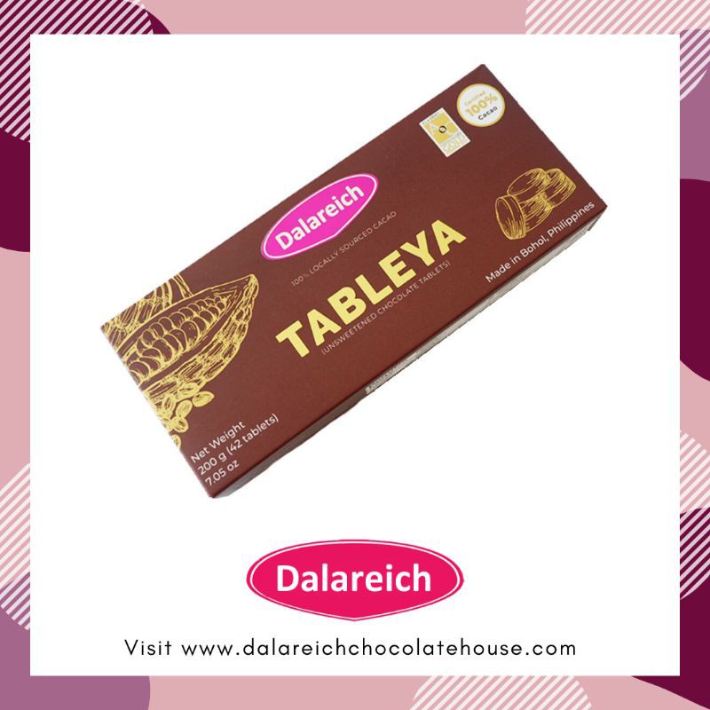 Dalareich Tableya in Box (200grams Chocolate) Gold award-winning ...