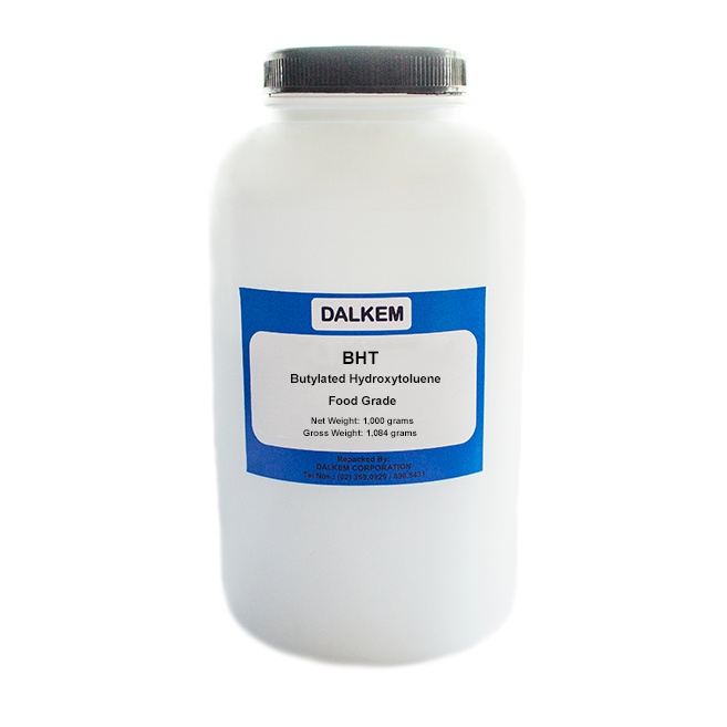 ┇Dalkem Butylated hydroxytoluene BHT Food Grade Preservative Net Weight ...
