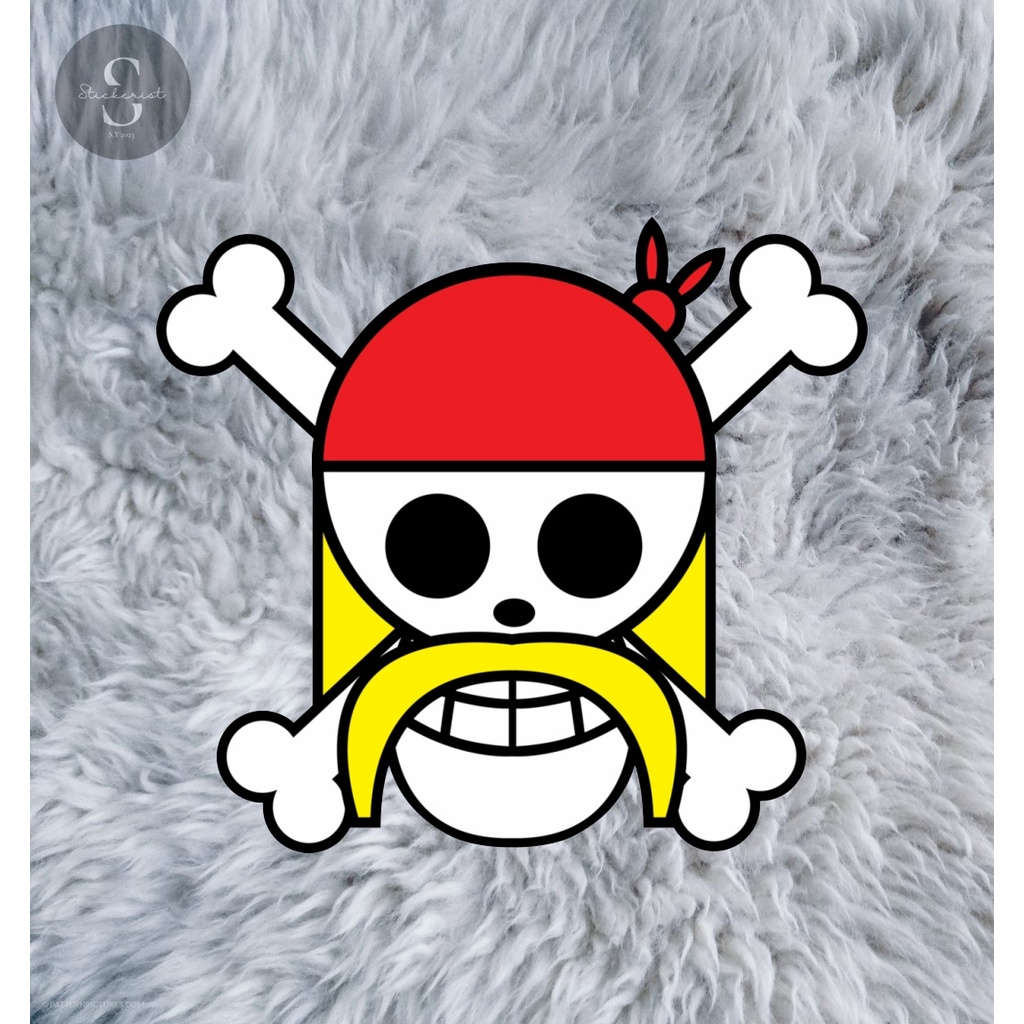 One Piece Laminated Vinyl 3D Waterproof Sticker | Shopee Philippines