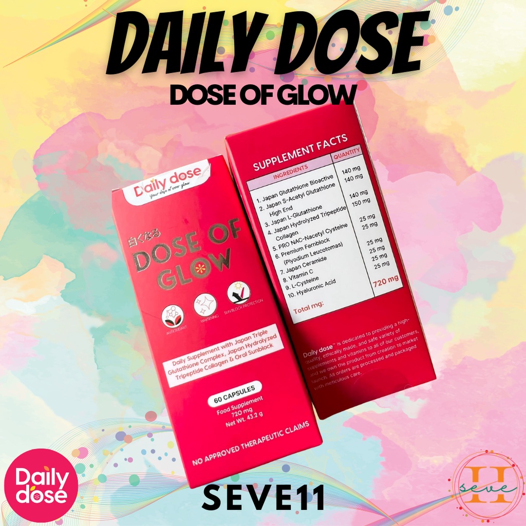 Daily Dose - Dose of Fit with Japan Triple Glutathione Complex ...