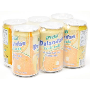 Zest-O Dalandan Fruit Soda in Can 6 x 330 mL|Deliciously refreshing ...