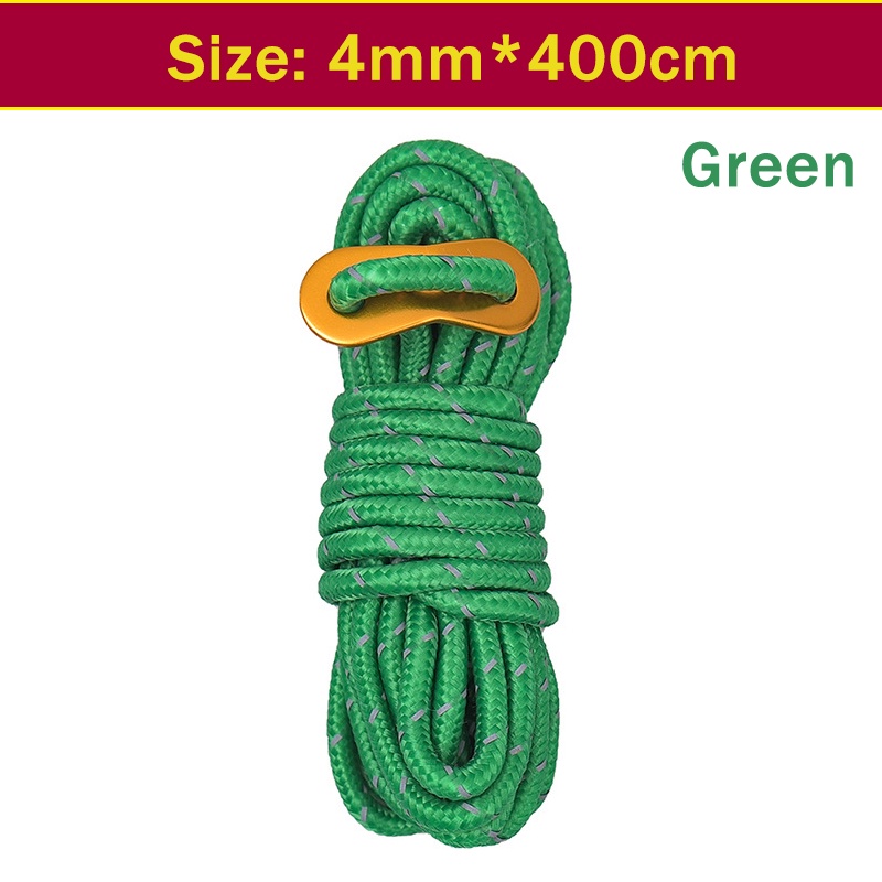 1Pcs Outdoor Camping Cord Runners Rope Tensioners Tent Guy Line Rope ...