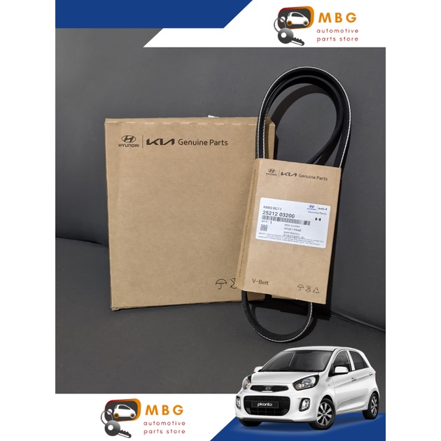 Drive Belt/Fan Belt for Kia Picanto 1.2 & Kia Rio 1.4 2011 - 2017 ...