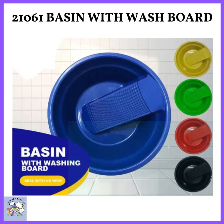 21061 BASIN WITH WASH BOARD/BANYERA/BATYA/LABAHAN NA MAY DASHBOARD ...