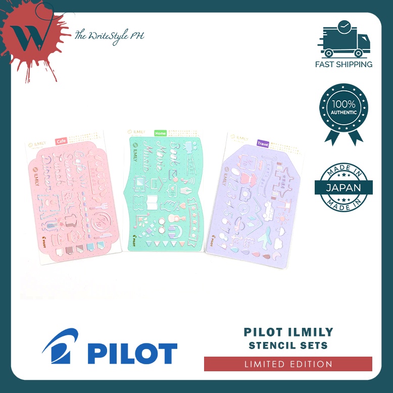 Pilot ILMILY Color Two Stencils (Limited Edition) | Shopee Philippines