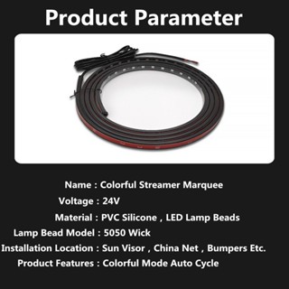 12/24V LED Car Truck Lights RGB Flashing Truck LED Strip Lights for ...