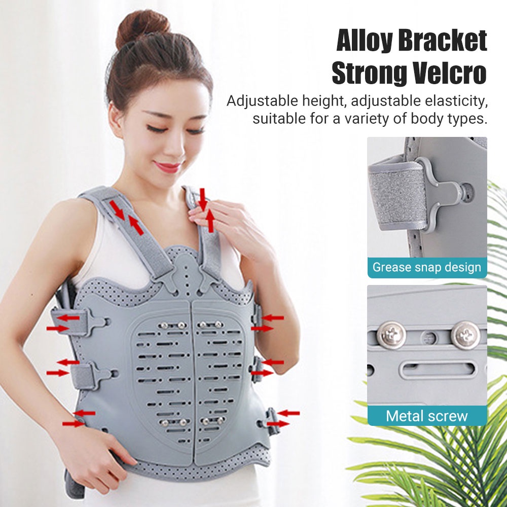 JBMBHC Inflatable Thoracolumbar Orthosis Adjustable Lumbar Spine Fixed ...