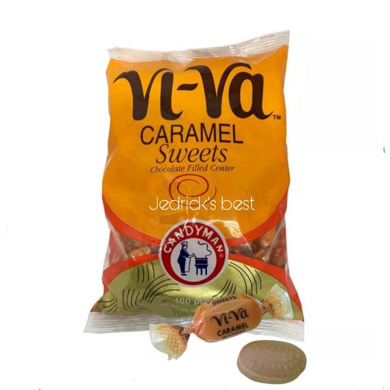 Viva Caramel Sweets Candy 100 pcs per Pack | Shopee Philippines