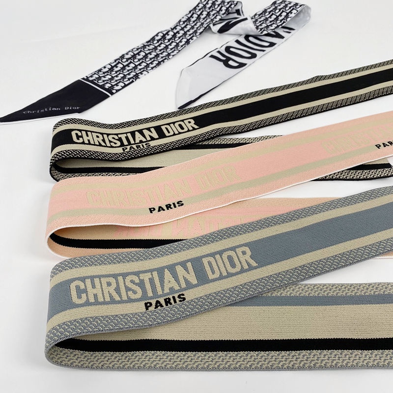 Dior 6Cm Wide D Letter Bag Elastic Band Muji Sack Transformation Ribbon ...