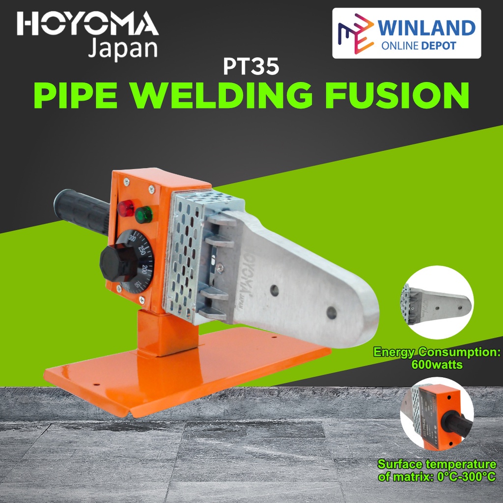 Hoyoma japan by Winland PVC Pipe Fusion Welding Machine 600watts PT35 ...
