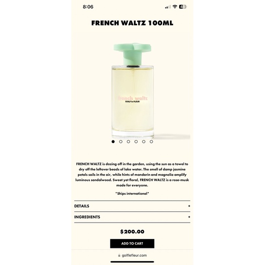 FRENCH WALTZ GOLF LE FLEUR PERFUME | Shopee Philippines