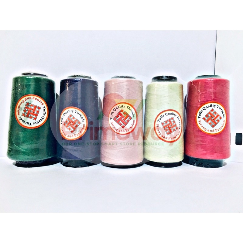 Tuffs Quality Threads (100%) spun polyester (3000m)/(5000m) | Shopee ...
