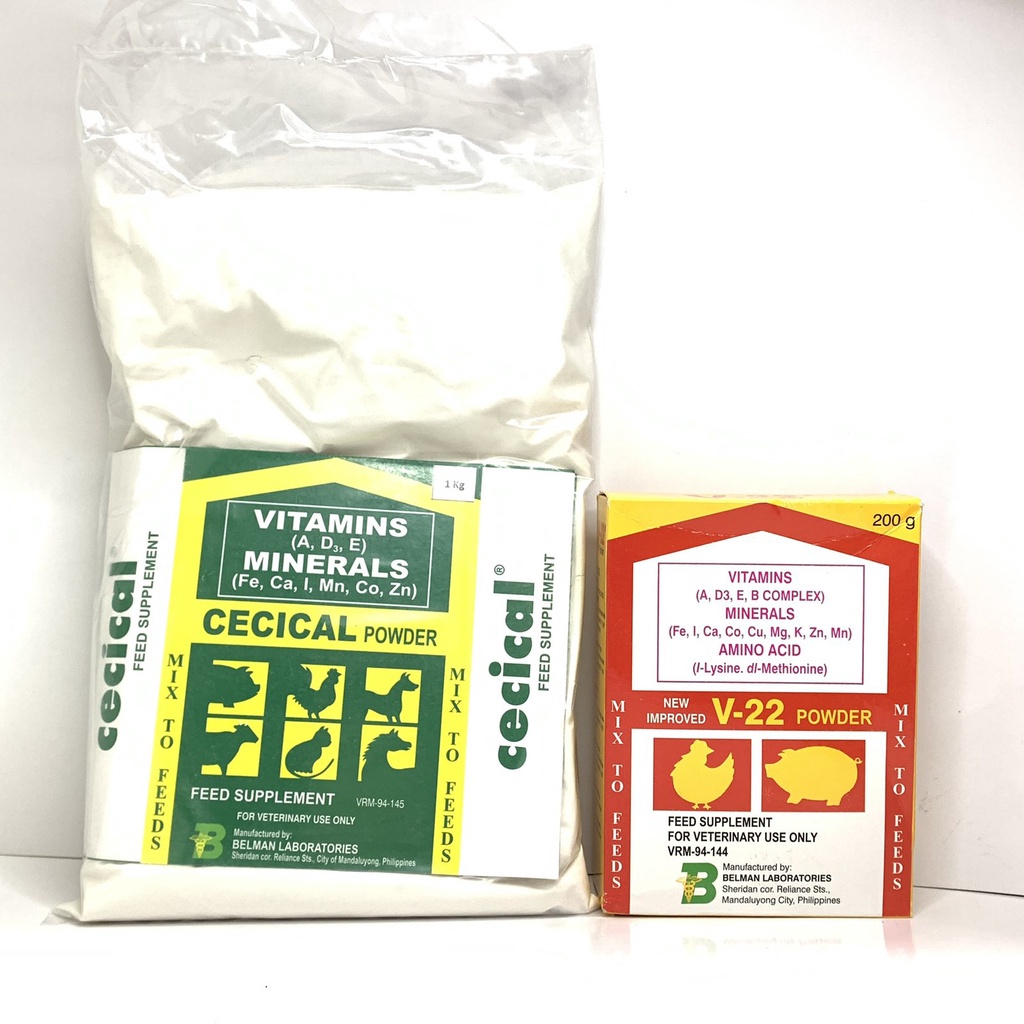 ♨[SOUTH VET[ BUY 1KG CECICAL POWDER GET 1 FREE 200G V-22 POWDER FEED ...