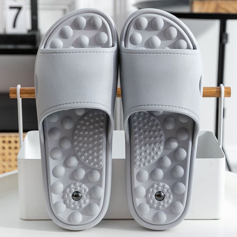 Massage Slippers Men's Magnetic Therapy Massage Slippers Indoor Soft So ...