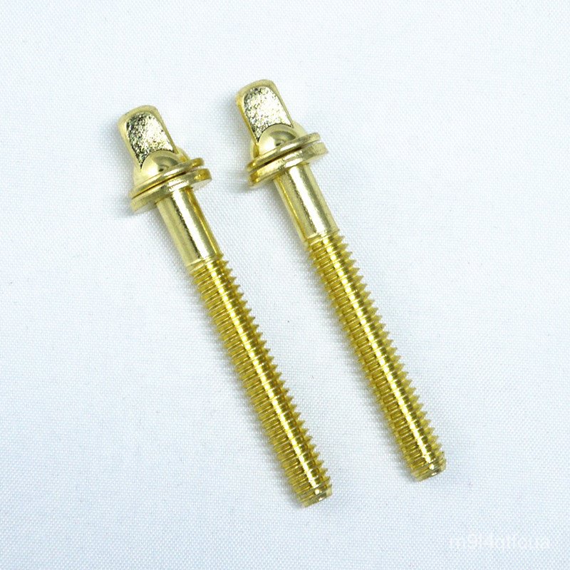 Snare drum replacements brass 7/32 Inch tension rods golden color drum ...