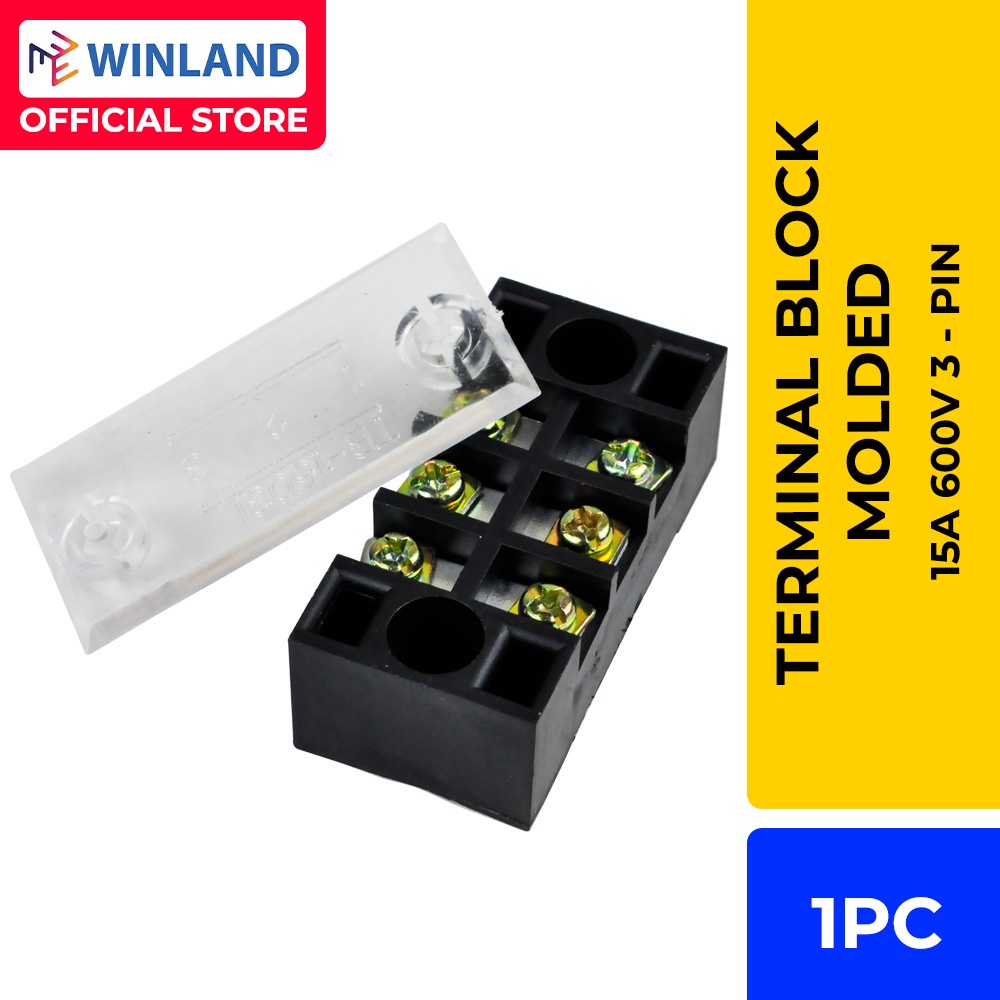 [1120]WINLAND Terminal Block Molded Electrical Type w/15A/Ampere 600VC ...