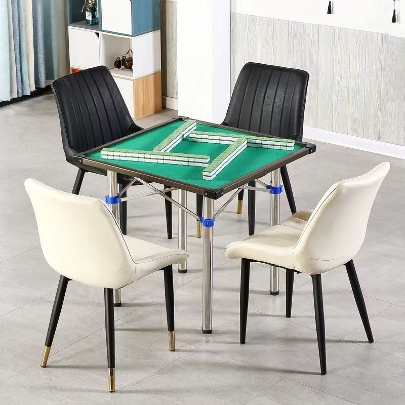 Folding mahjong table mahjong table chess and card table poker table ...
